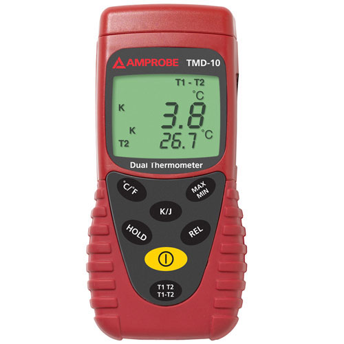 Amprobe TMD-10 Dual Temperature Meter | Meter Digital